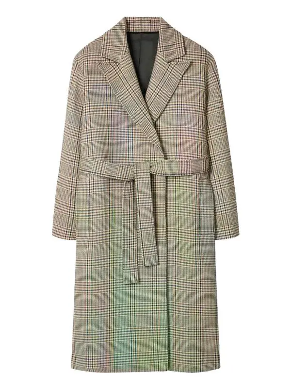 Paul Smith Belted Coat - Neutrals
