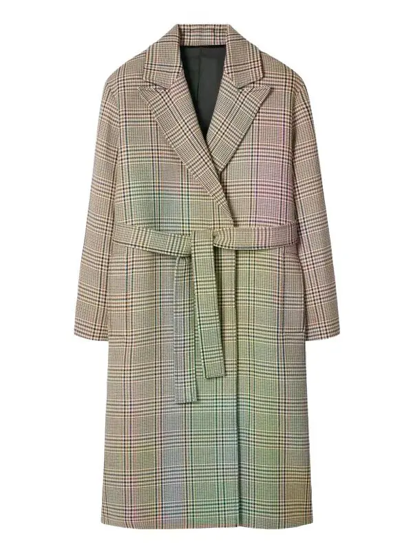 Paul Smith Belted Coat - Neutrals