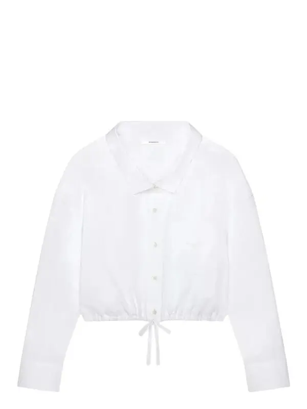 Givenchy Cropped-collar Shirt - White