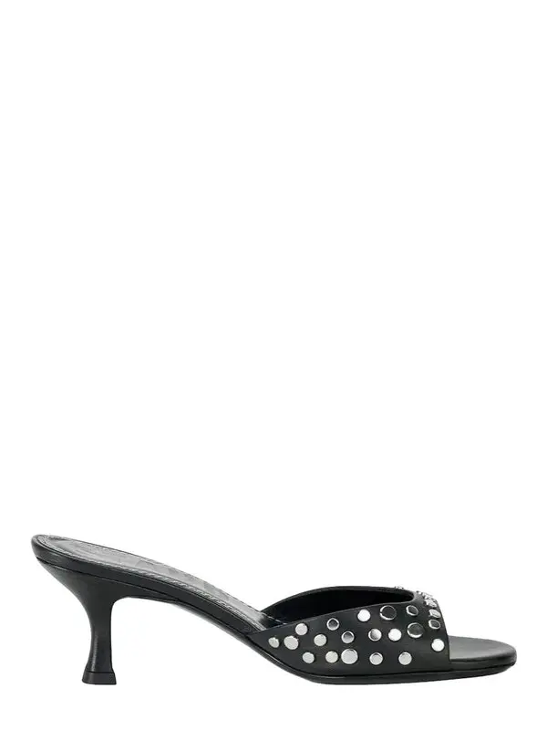 Staud Brigitte Studded Sandals - Black