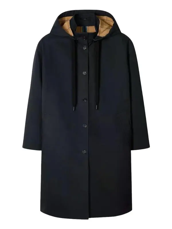 Paul Smith Hooded Coat - Blue