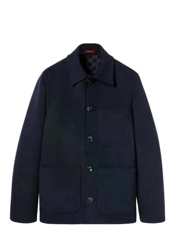 Gucci Long-sleeve Blazer - Blue