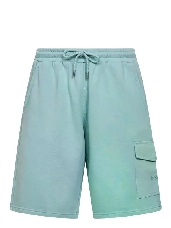 MC2 SAINT BARTH Cargo-pocket Shorts - Blue