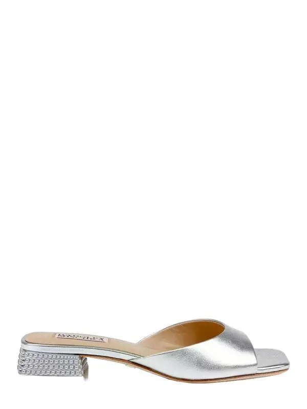 Badgley Mischka Embellished Sandals - Silver
