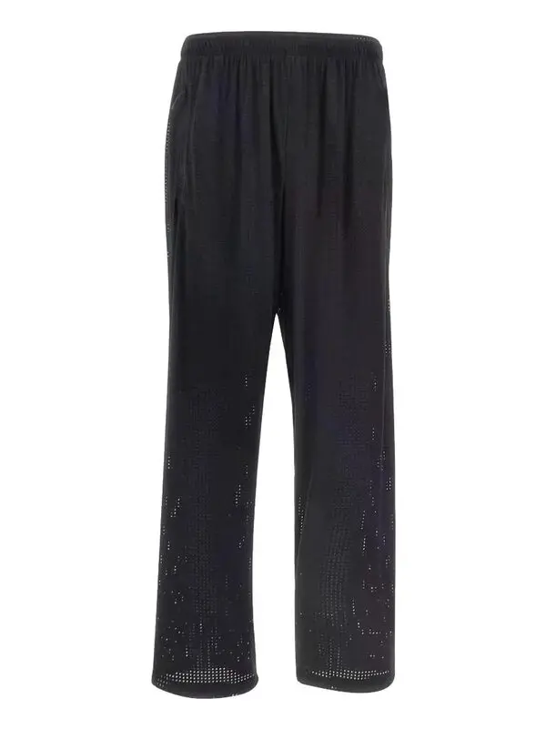 Satisfy Space-o Perforated Track Pants - Black