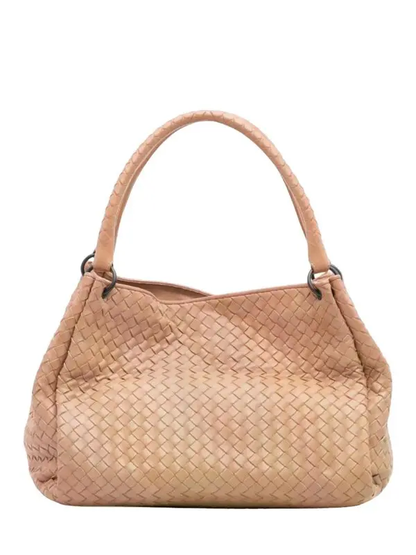 Bottega Veneta Nappa Intrecciato Parachute Tote Bag - Neutrals