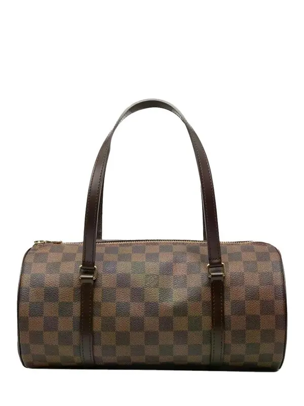 LOUIS VUITTON 2006 Damier Ebene Papillon 30 Handbag - Brown