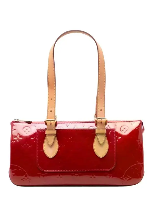 LOUIS VUITTON 2010 Monogram Vernis Rosewood Avenue Shoulder Bag - Red