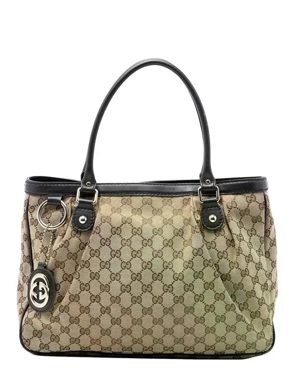 Gucci Gg Canvas Sukey Tote Bag - Neutrals
