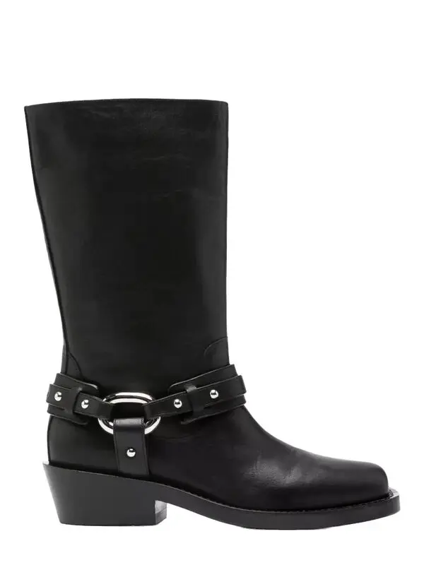 Rabanne Block-heel Boots - Black