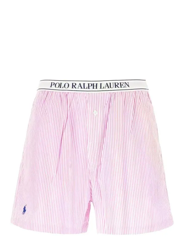 Polo Ralph Lauren Striped Boxer Shorts - Purple