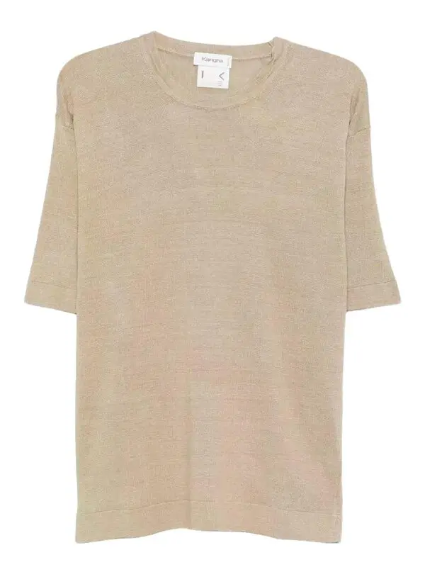 KANGRA Short-sleeves T-shirt - Neutrals