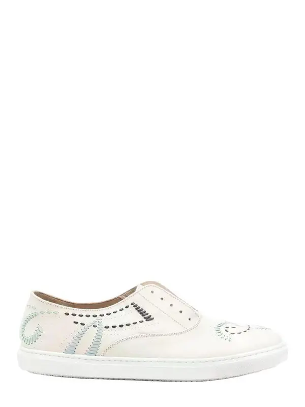 Fratelli Rossetti Round-toe Slip-on Sneakers - Neutrals