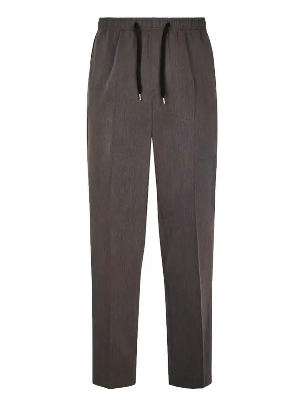 CELLAR DOOR Drawstring Trousers - Brown