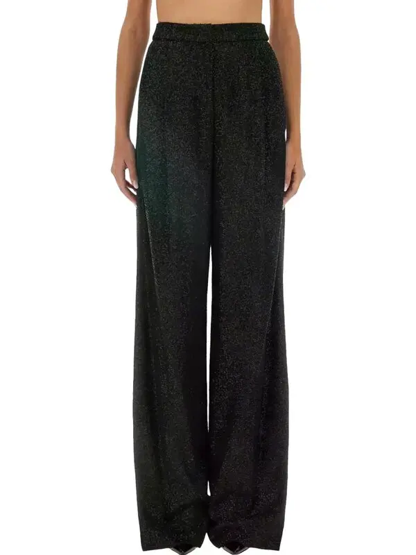 Max Mara Navigli Elasticated-waist Trousers - Black