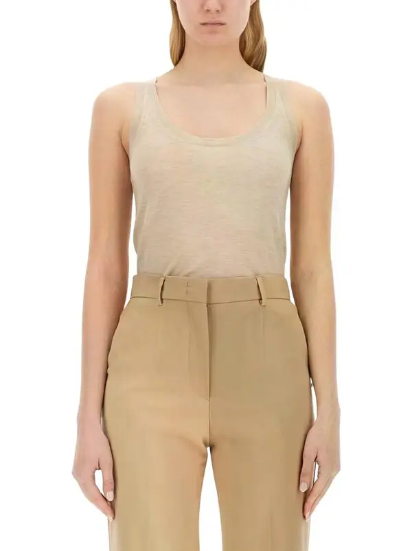 Max Mara Racerback Tank Top - Neutrals