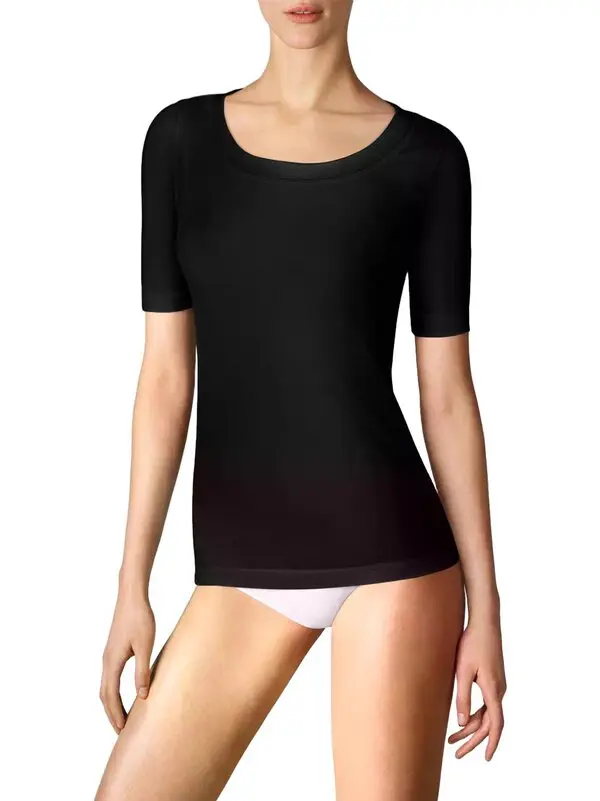 Wolford Lugano T-shirt - Black