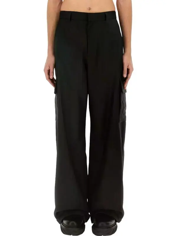 Off-White Cargo-pockets Trousers - Black