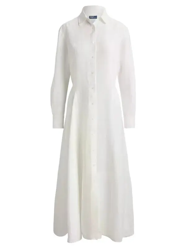 Polo Ralph Lauren Florence A-line Shirt Dress - White