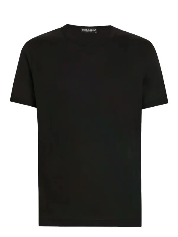 Dolce & Gabbana T-shirt In Cotton - Black