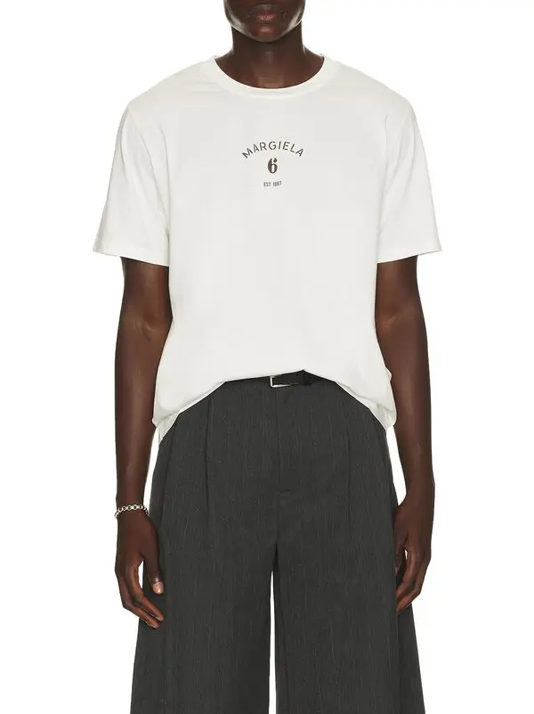 MAISON MARGIELA T-shirt In White - Off White