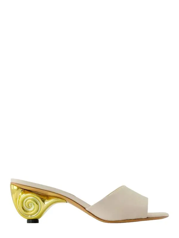 CAREL Spiral-heel Open-toe Sandals - Neutrals