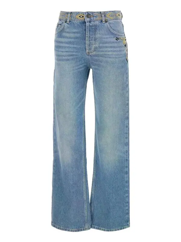 Ba&sh Rize Wide-leg Jeans - Blue