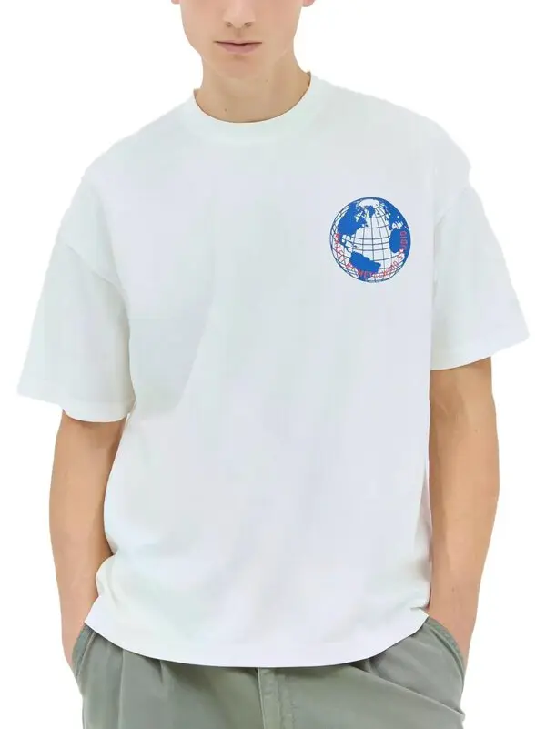 METALWOOD STUDIO X Maxfli Crew-neck T-shirt - White