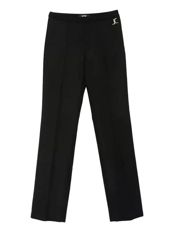 Just Cavalli Logo-detail Trousers - Black