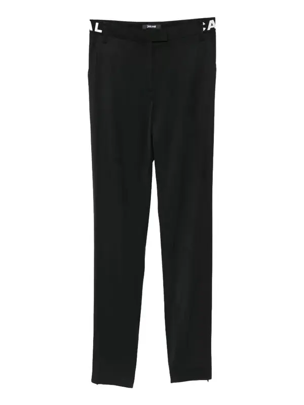 Just Cavalli Logo Trousers - Black
