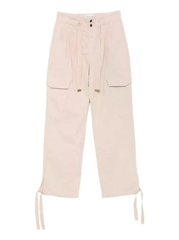 Pinko Button-up Cargo Trousers - Pink