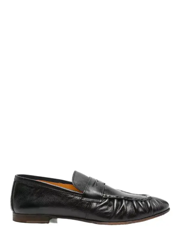 FRATELLI RENNELLA Leather Loafers - Black