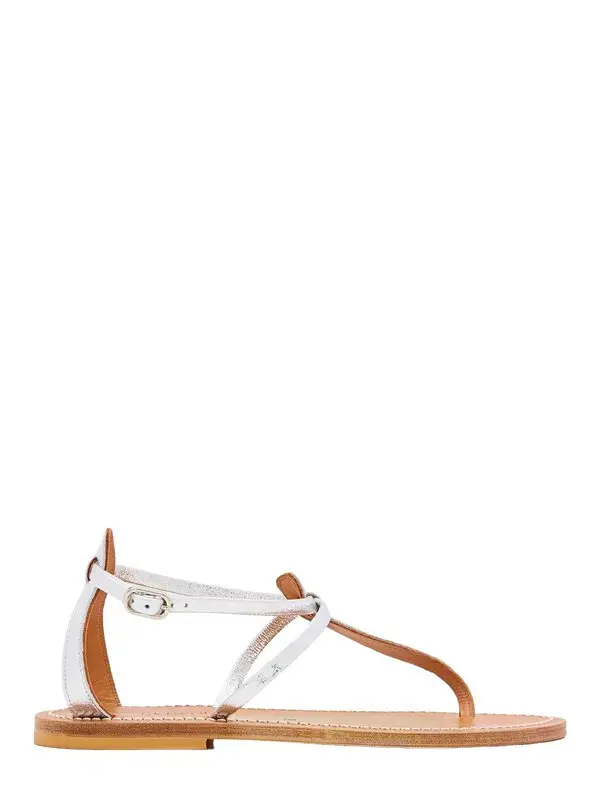 K.JACQUES Buffon Adjustable-strap Sandals - White