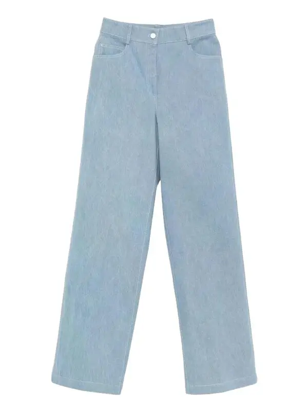 Akris Wide-leg Trousers - Blue