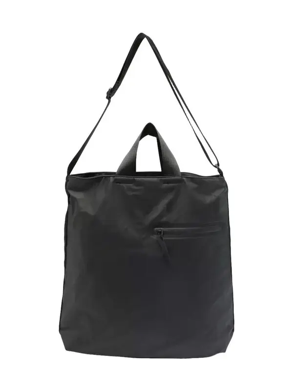 Rains Zip-pocket Tote Bag - Black