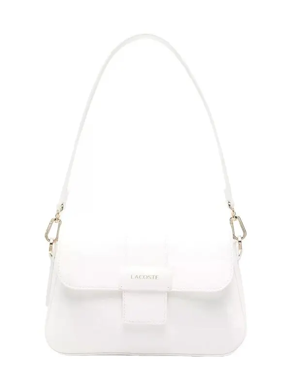 Lacoste Small Flap Shoulder Bag - White