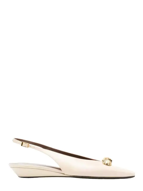 GIUSEPPE ZANOTTI Gold-tone Detail Sandals - Neutrals
