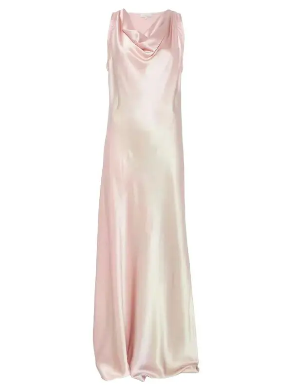 Antonelli Firenze Marcus Embellished Cowl-neck Maxi Dress - Pink