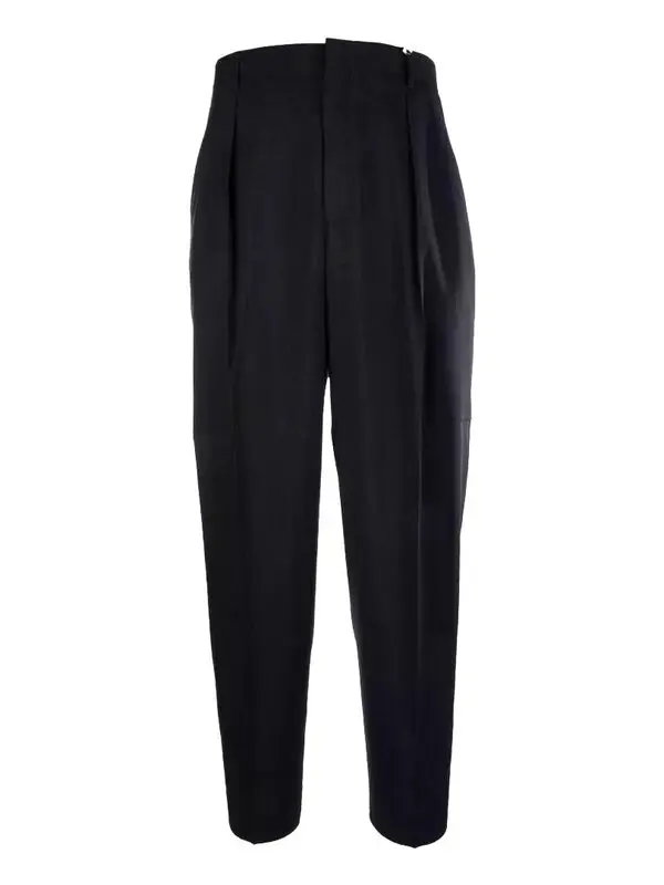 CELLAR DOOR Pleated Trousers - Blue