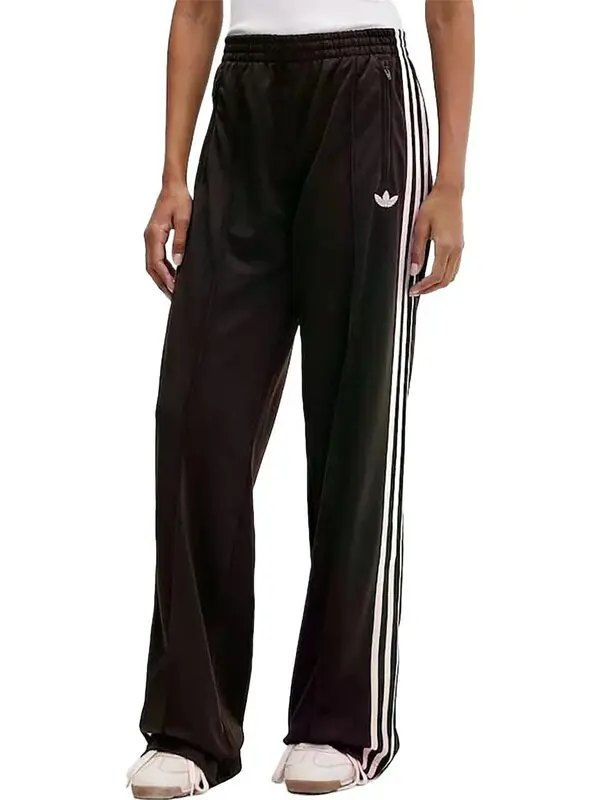 Adidas Stripe-detail Track Pants - Brown