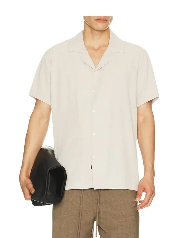 Rails Amalfi Camp Collared Shirt In . Also - Grey