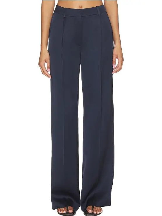 ANINE BING Trent Trousers - Navy