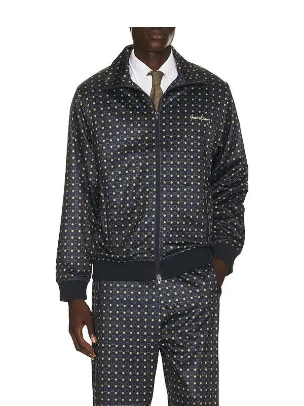 HOUSE OF SUNNY The Benny Tracksuit Jacket - Navy