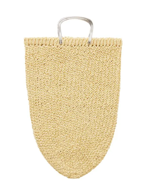 Tory Burch Woven Raffia Tote Bag - Neutrals