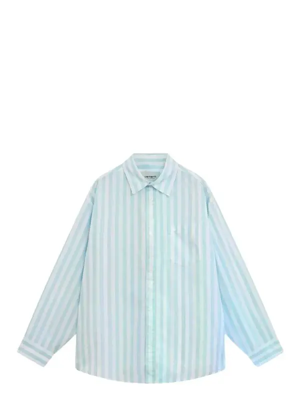 Carhartt Work In Progress Royce Striped Shirt - Blue
