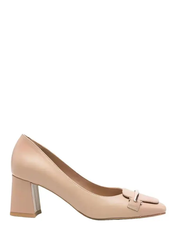 SERGIO MORETTI FIRENZE Square-toe Pumps - Neutrals