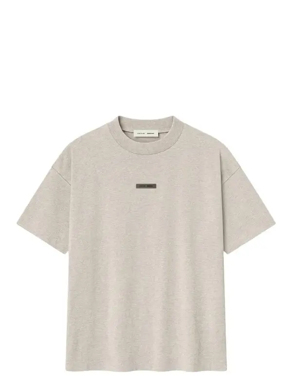 Fear Of God Classic Fit Tee Heather Stone - Grey