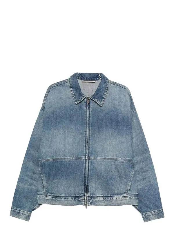 Fear Of God Denim Trucker Jacket - Blue