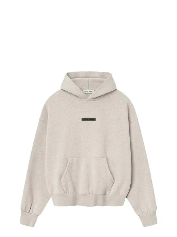 Fear Of God Classic Fit Fleece Hoodie - Grey