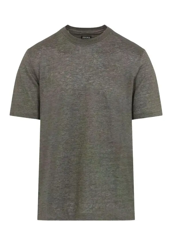 Zegna Crew-neck T-shirt - Grey
